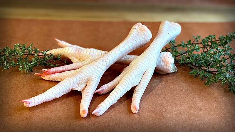 Pasture-Raised Chicken Feet - Better Place Farm
